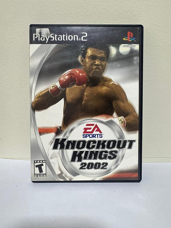 Knockout Kings 2002 PS2 Original Americano (Usado) - www.maicongames.com.br