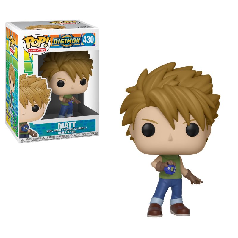 Matt - Digimon Funko Pop Animation - 08 anos! Loja on-line ...