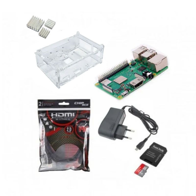Kit Raspberry Pi 3 Primeiros Passos | Baú da Eletrônica - Baú da ...