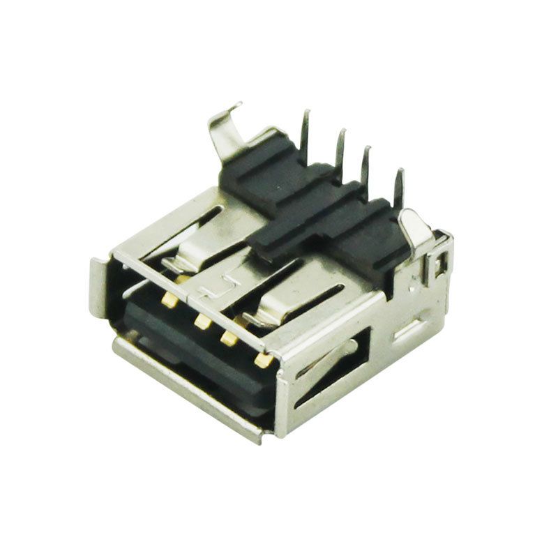 Conector USB Fêmea 90º YH-USB01A | Baú da Eletrônica - Baú da ...
