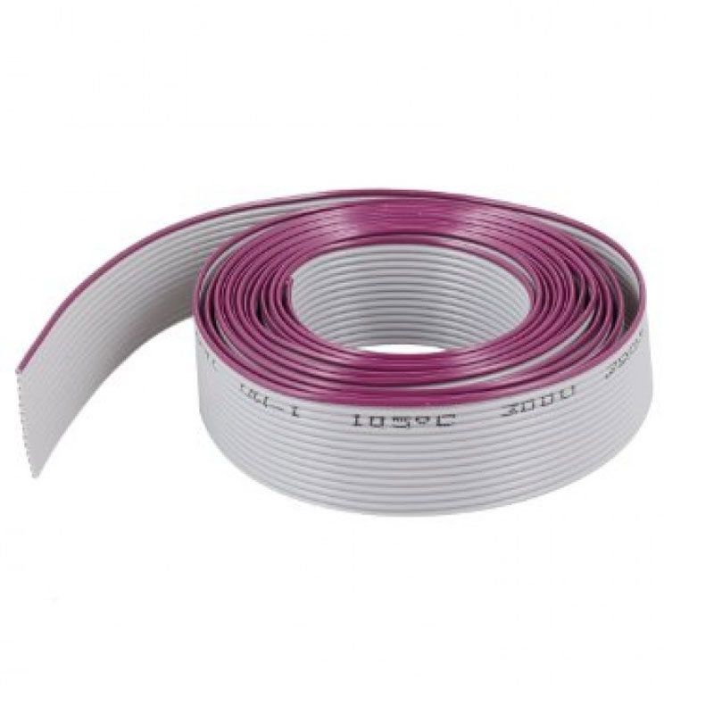 Cabo Flat 10 Vias Cinza 28 AWG | Baú da Eletrônica - Baú da Eletrônica ...