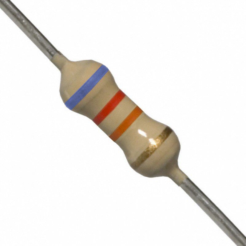 Resistor 62K 5% (1/2W) - Confira Outros Modelos e Valores - Baú da ...
