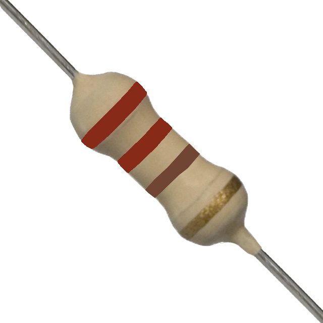 Resistor 220R 5% (1/2W) - Confira Outros Modelos e Valores - Baú da ...