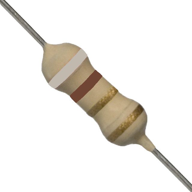 Resistor 9R1 5% (1/2W) - Confira Outros Modelos e Valores - Baú da ...