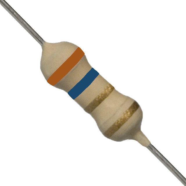 Resistor 3R6 5% (1/2W) - Confira Outros Modelos e Valores - Baú da ...