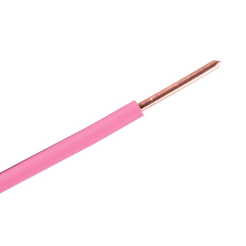 Cabo Rígido Rosa 22 AWG (0,30mm) / por metro | Baú da Eletrônica - Baú ...