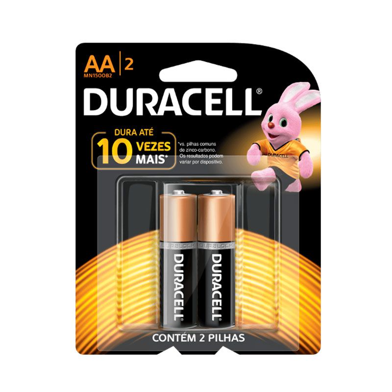 Pilha AA Duracell | Baú da Eletrônica - Baú da Eletrônica - Componentes ...