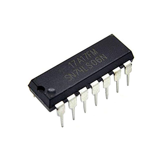 Circuito Integrado 74LS06 | Baú da Eletrônica - Baú da Eletrônica ...