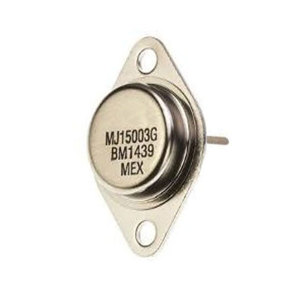 Transistor NPN MJ15003 | Baú da Eletrônica - Baú da Eletrônica ...