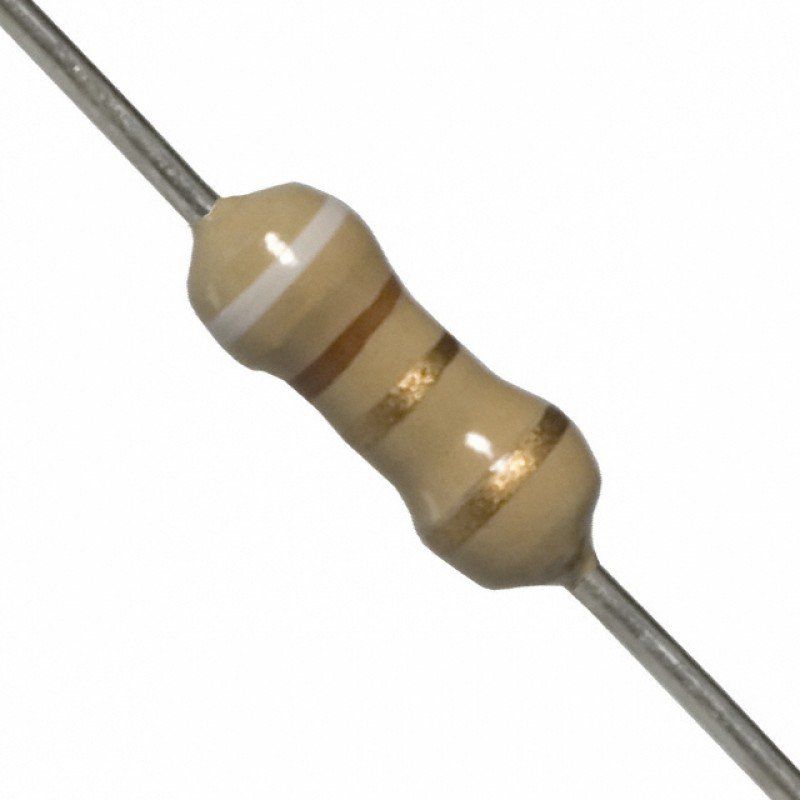 Resistor 9R1 5% (1/4W) | Baú da Eletrônica - Baú da Eletrônica ...