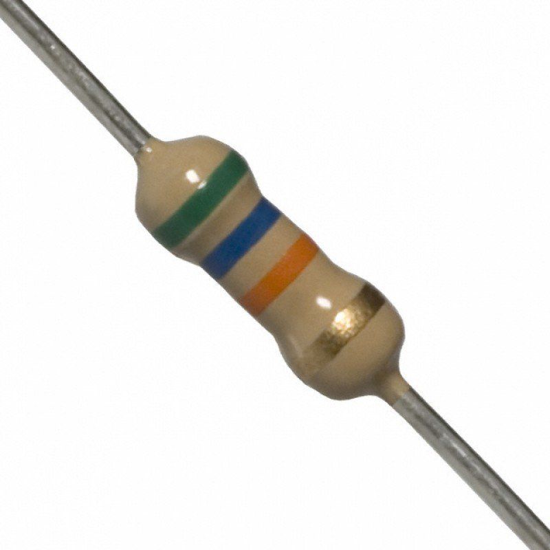 Resistor 56K 5% (1/4W) | Baú da Eletrônica - Baú da Eletrônica ...