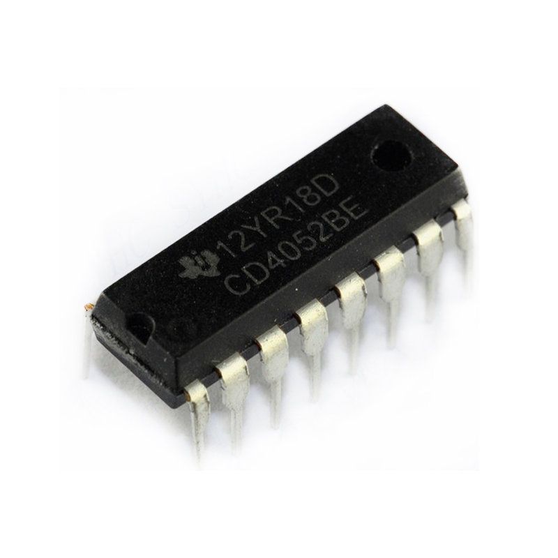 Circuito integrado CD4052 - Mux/Demux | Baú da Eletrônica - Baú da ...