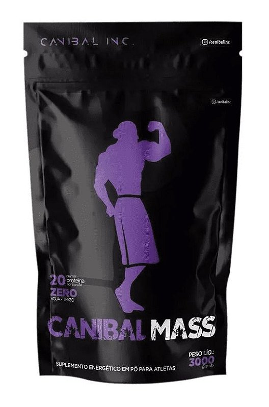 Canibal Mass Hipercalórico 3kg - Canibal Inc - Expert Suplementos São ...