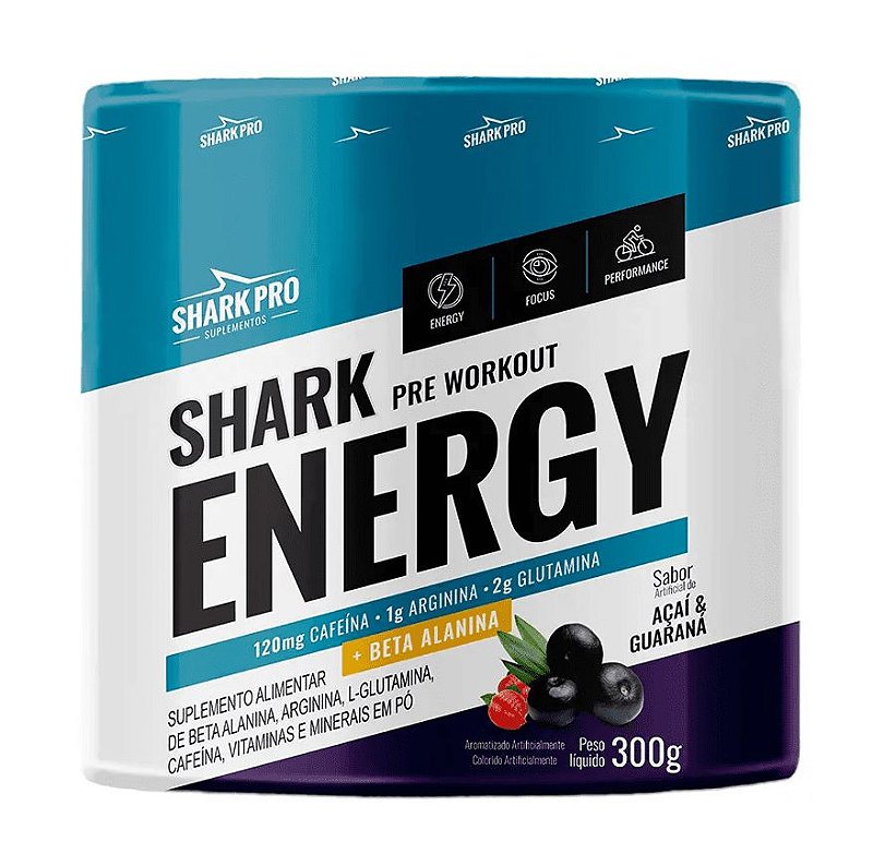 Shark Energy Pre Workout 150g - Shark Pro - Expert Suplementos São Luís ...