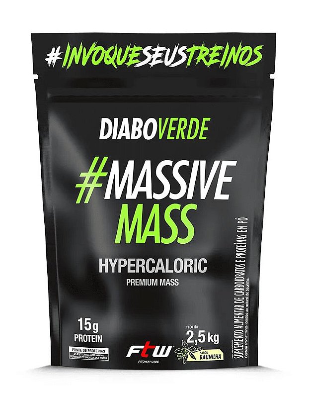#Massive Mass Hypercaloric 2,5Kg - FTW - Expert Suplementos São Luís ️ ...