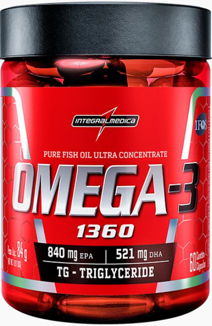Ômega 3 1360 60 caps - Integralmedica - Receba em 48h seus Suplementos ...