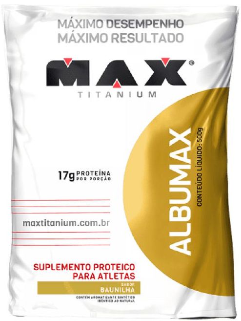 Albumax 500g - Max Titanium - Expert Suplementos e Esportes - Desde ...