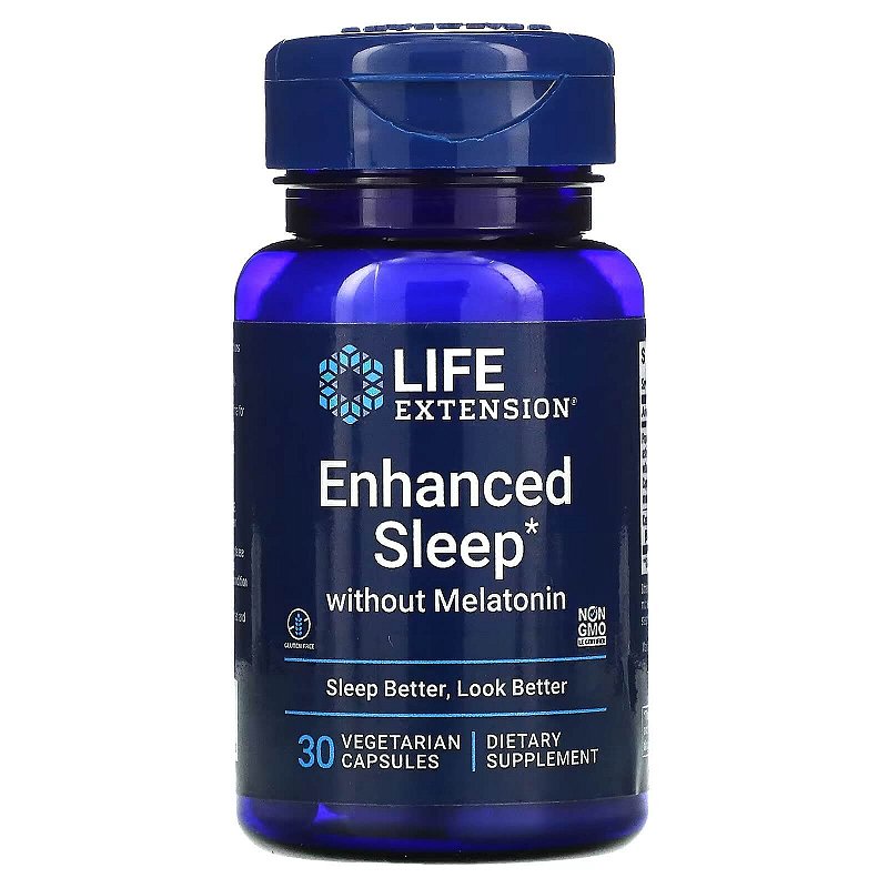 Enhanced Sleep 30 Cápsulas Life Extension - Suplelive