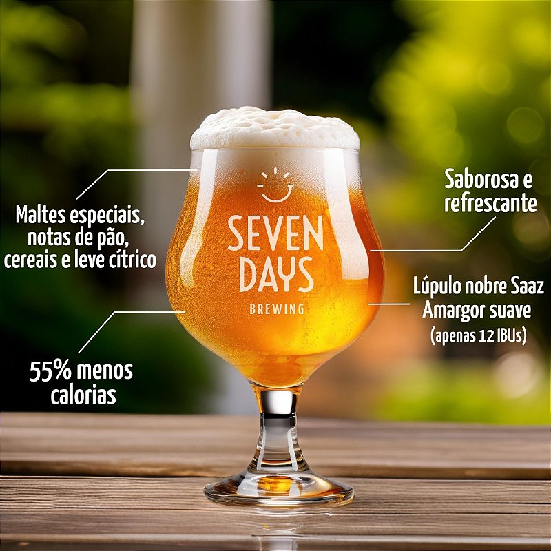 Cervejaria Seven Days - Celebre a vida todos os dias