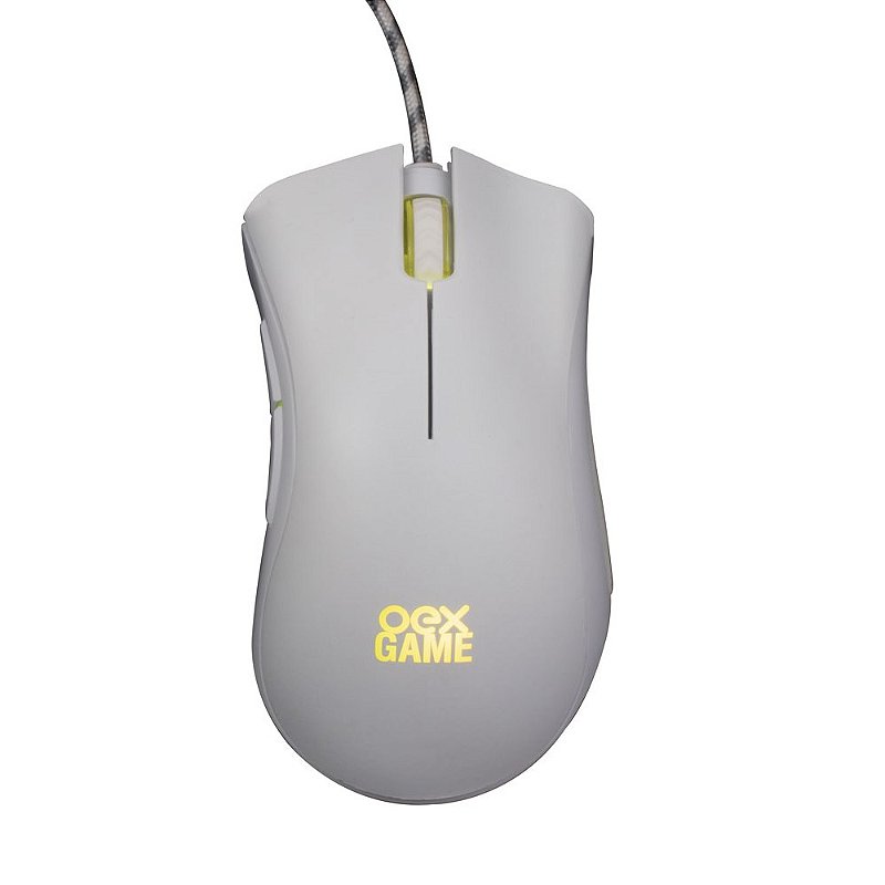 Mouse Gamer OEX Boreal MS319 Branco 7200Dpi - 2Plays - Melhores ofertas ...