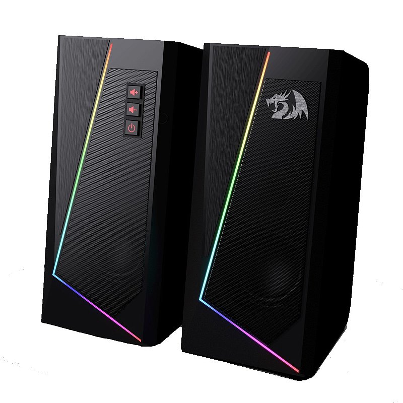 Caixa de Som Gamer Anvil RGB GS520 Preto - 2Plays - Melhores ofertas você encontra aqui!