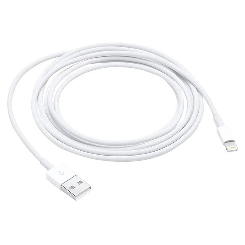 Cabo Apple Lightning USB com 1 Metro para iPhone, iPad, Mac e iPod ...