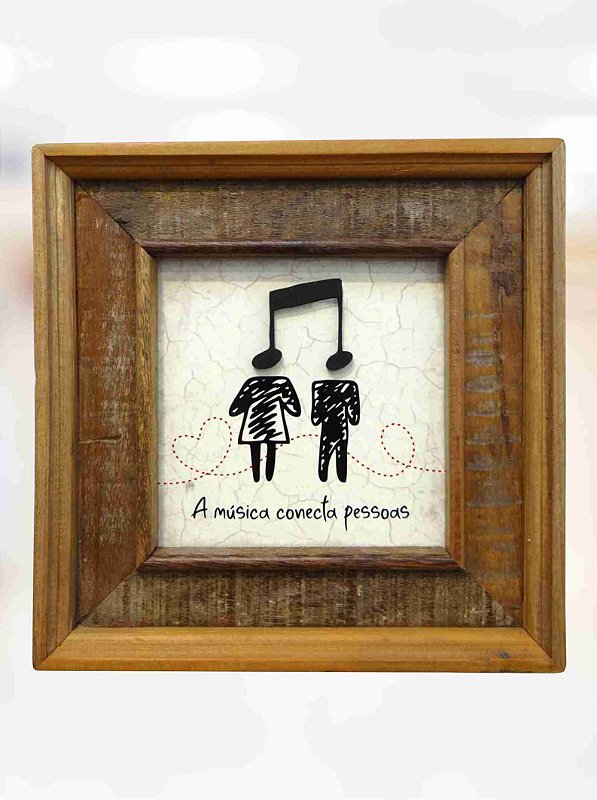 Quadro Nota Musical - soquadro
