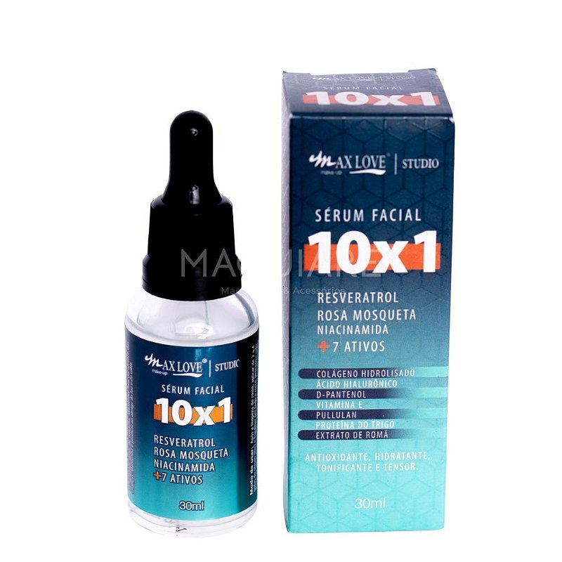 Sérum Facial 10 em 1 Max Love - Maquiare