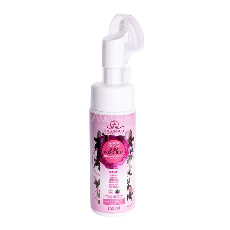 Mousse Micelar Rosa Mosqueta Phallebeauty - Maquiare