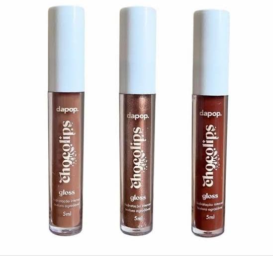 Gloss Labial Chocolips Dapop - Maquiare