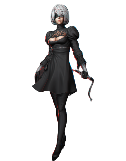 Nier Automata - 3D Action Print