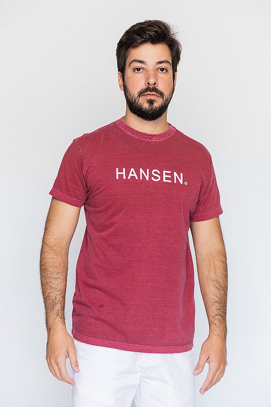Camiseta Premium PRO Cereja Estonada Logo Frontal | Hansen Brand ...