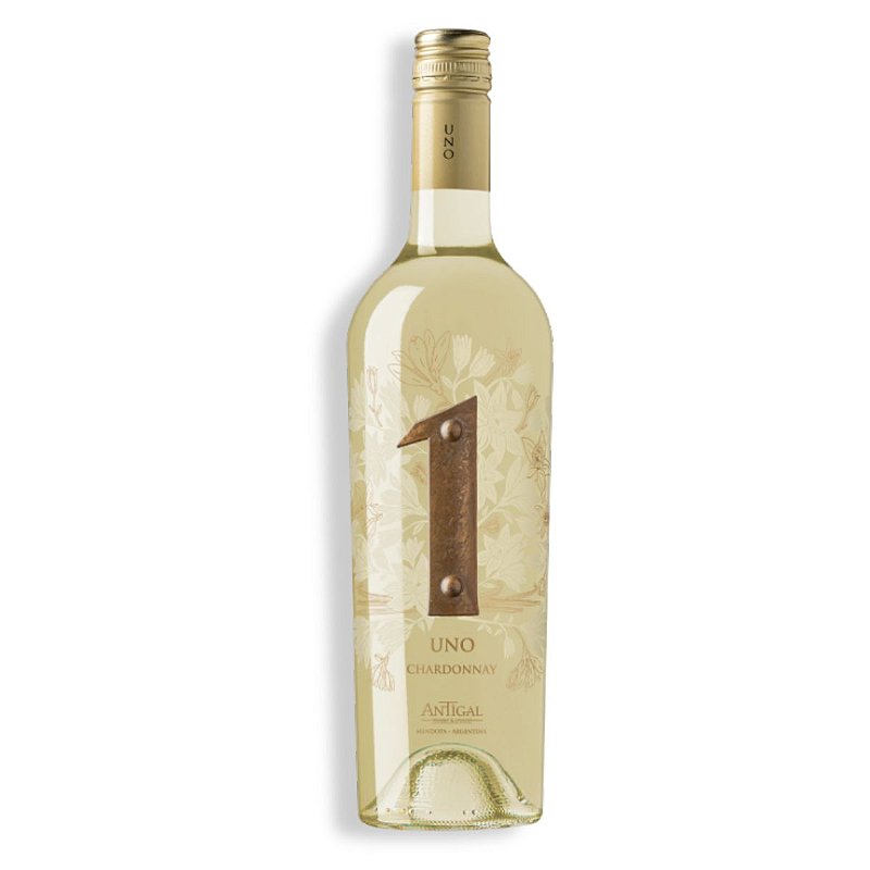 Vinho Branco Argentino Uno Chardonnay 750ml Seco - Zion Loja Virtual