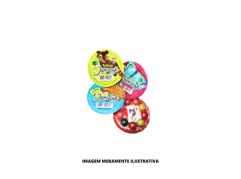 CHICLETE JUMANJI MINI CAPSULA 1X20X11G - Roberto Distribuidora