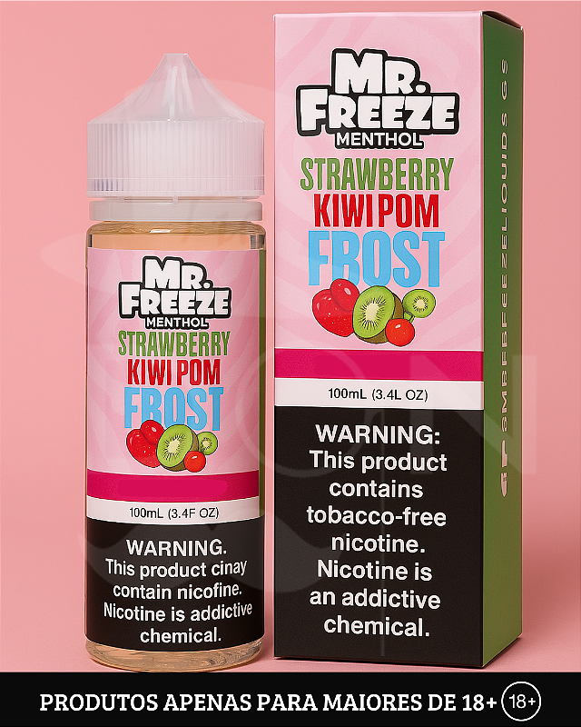 Salt Mr.Freeze - Strawberry Kiwi Pomegranade Frost - 50mg - 30ml - DK CWB