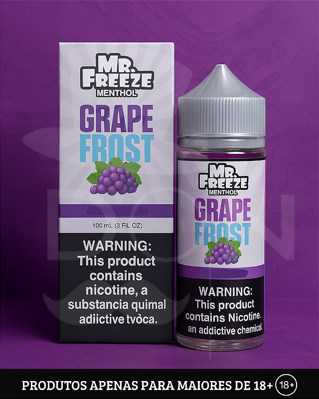 Juice Mr.Freeze - Grape Frost - 3mg - 100ml - DK CWB