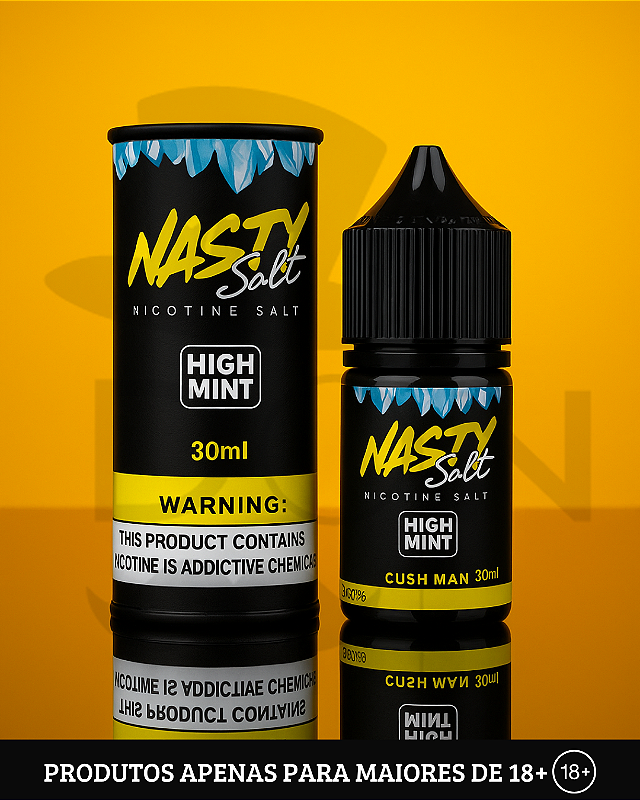 Salt Nasty - Cush Man High Mint - 35mg - 30ml - DK CWB