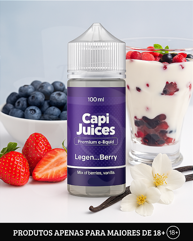 Juice Capi Juices - Legen...Berry - 6mg - 60ml - DK CWB