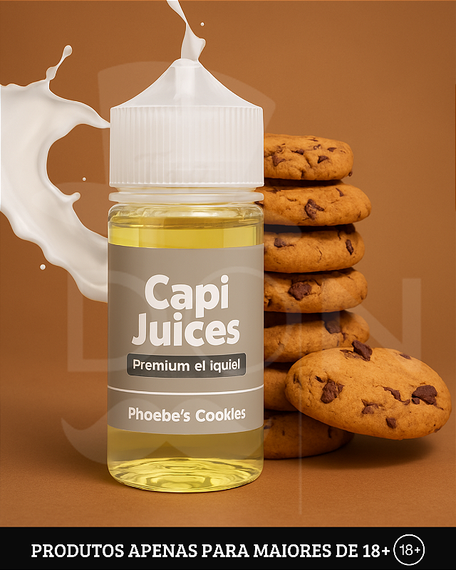 Juice Capi Juices - Phoebe's Cookies - 3mg - 60ml - DK CWB