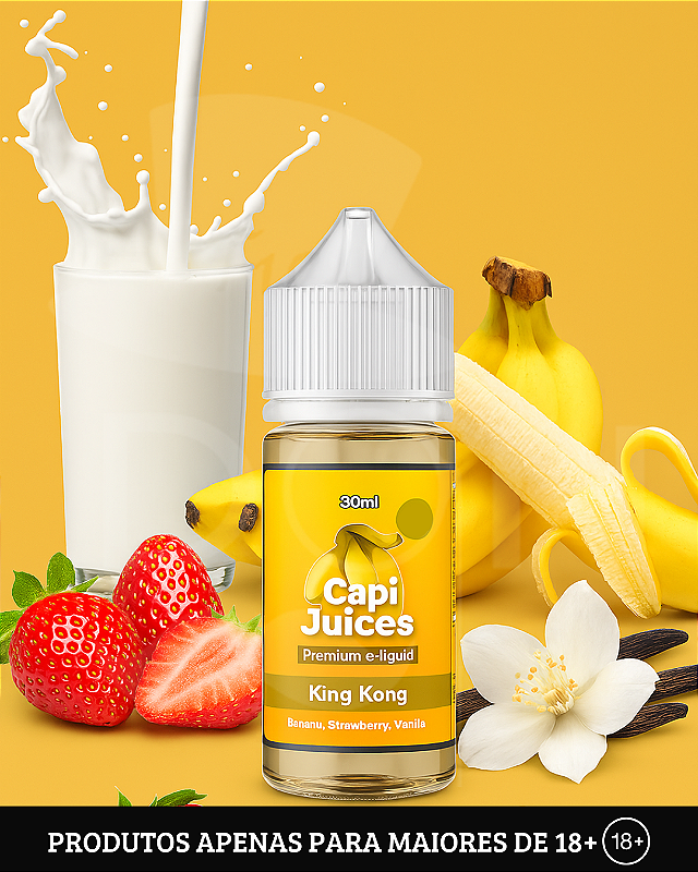 Juice Capi Juices - King Kong - 3mg - 60ml - DK CWB
