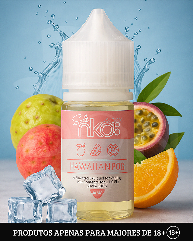 Salt Naked - Hawaiian Pog Ice - 50mg - 30ml - DK CWB