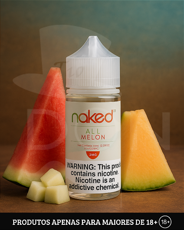 Salt Naked - All Melon - 20mg - 30ml - DK CWB