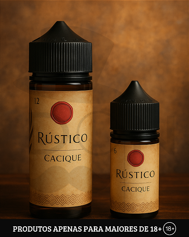 Juice Rústico - Cacique - 12mg - 30ml - DK CWB