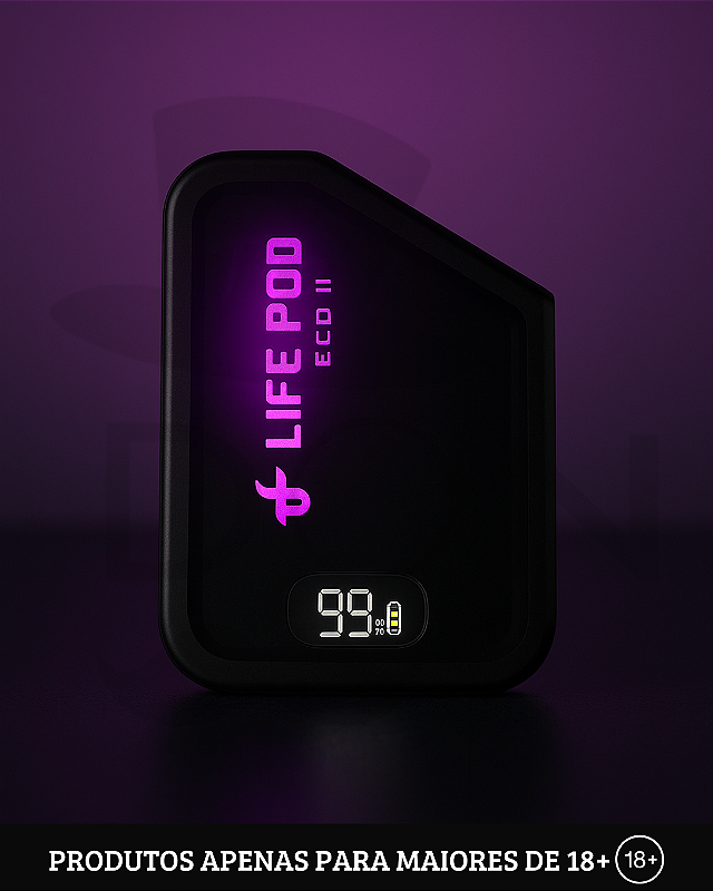 Life Pod ECO II | BATERIA 550mah (Sem refil) - DK CWB