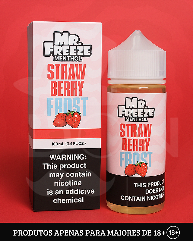 Juice Mr.Freeze - Strawberry Frost - 3mg - 100ml - DK CWB