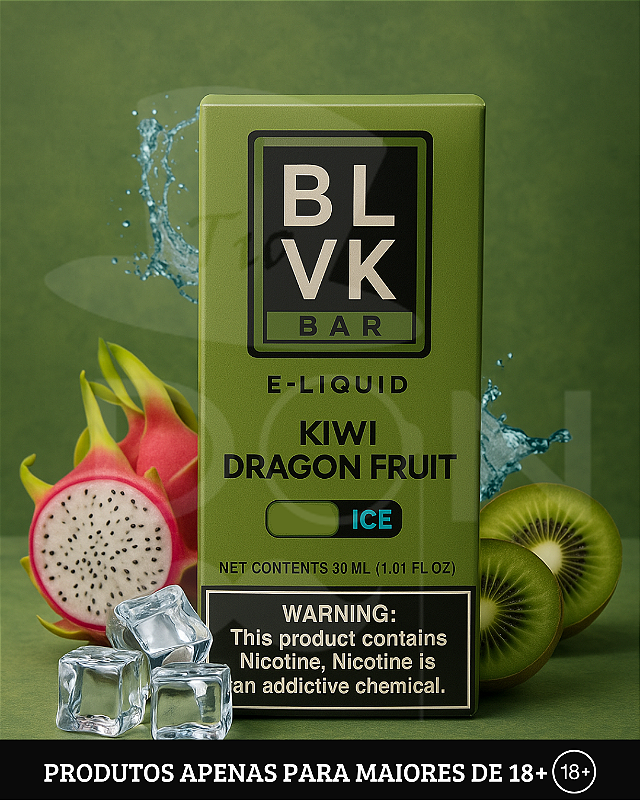 Salt BLVK BAR Kiwi Dragon Fruit - 35mg - 30ml - DK CWB