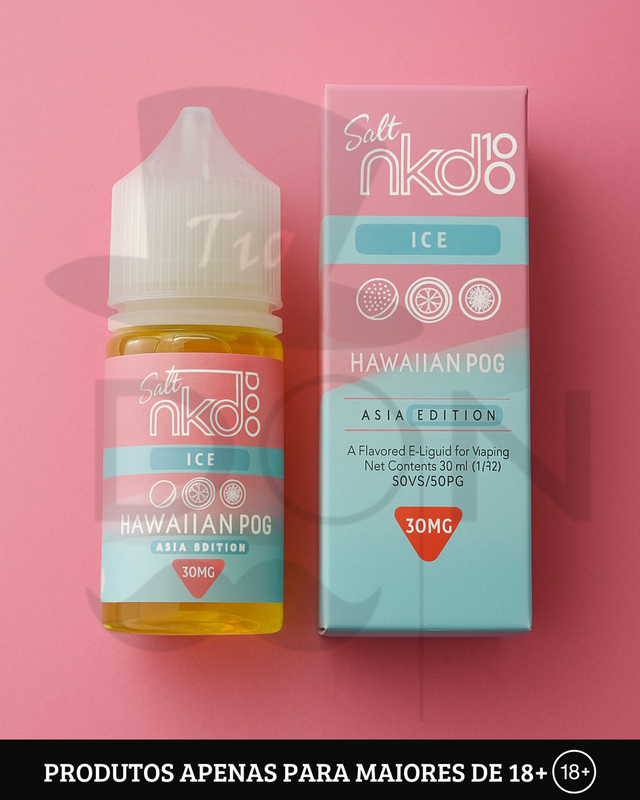 Juice Naked USA - Hawaiian Pog - 3mg - 60ml - DK CWB