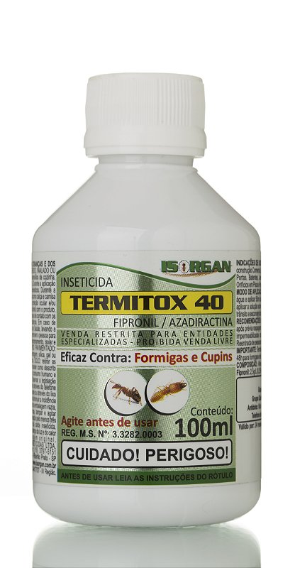 Inseticida Termitox 40 - 100ml - Formigas, Cupins, etc. - Agro Rei ...