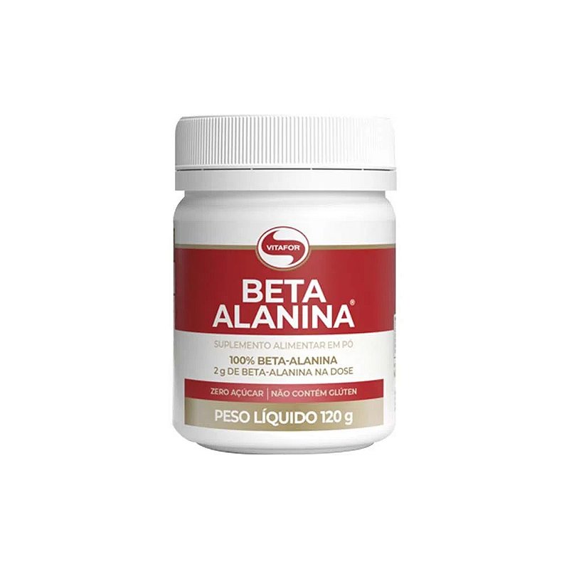 Beta Alanina em Pó 120g - Vitafor - Jamal Suplementos - Os Melhores ...