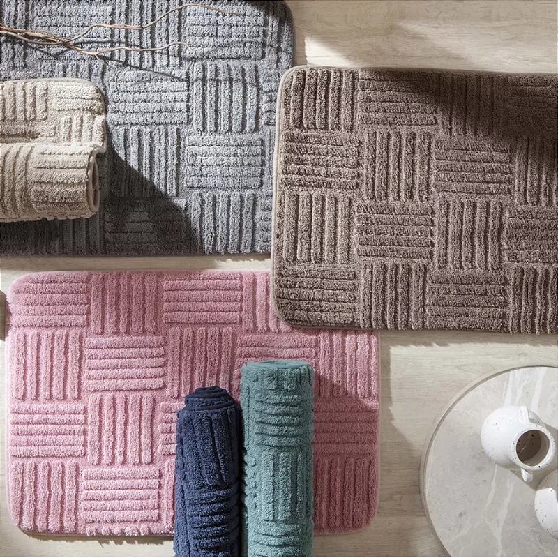 Tapete Aconchego Corttex Sortido 45x65cm - Lojas Aki Tem